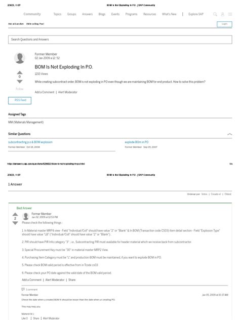 Bom Is Not Exploding In Po Pdf Computing