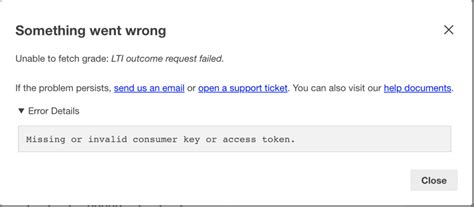 Troubleshooting Error Messages In The Lms App Hypothesis