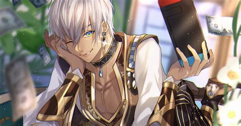 ウィンクの男の子を描いたイラスト特集