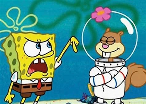 Spongebob Mad At Sandy By Matthewsrenders4477 On Deviantart