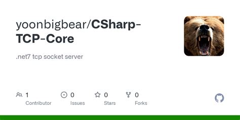 github yoonbigbear csharp tcp core 7 tcp socket server
