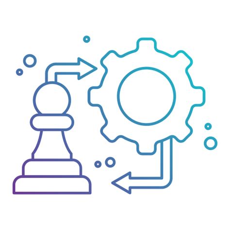 Implementation Generic Gradient Outline Icon