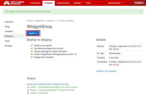 Creating And Deploying Releases Deployment Manager 2 Product