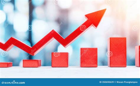 Modern Bar Graph Showing Growth In Business Metrics And Financial Performance Stock Illustration
