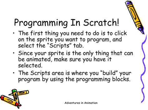 introduction to scratch ppt computer animation computer software