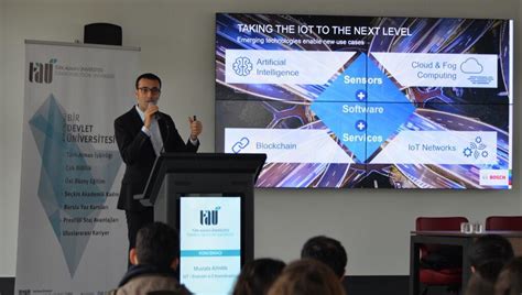 İşletme Bölümü Olarak Bugün Kampüsümüzde Bosch Firması Iot Endüstri 4 0