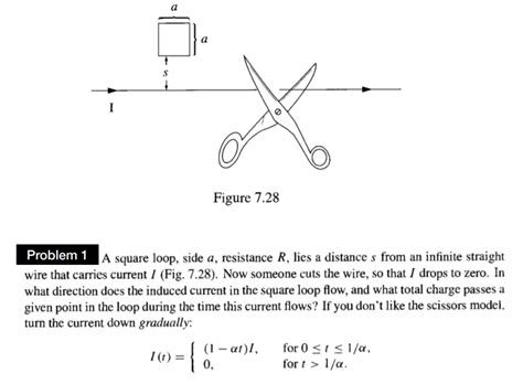 Solved A S O Figure A S Problem A Square Loop Side Chegg Com