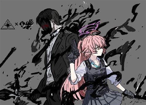 Hoshino Roland And Hoshino Blue Archive And More Drawn By Niiya Danbooru