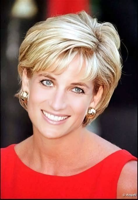 An Absolutely Beautiful And Stunning Princess Diana ️ Princess Diana Hair Diana Haircut Short