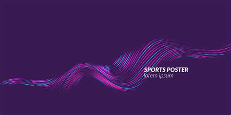스포츠에 대 한 컬러 포스터입니다 일러스트 디자인에 적합 추상적인에 대한 스톡 벡터 아트 및 기타 이미지 추상적인 0명