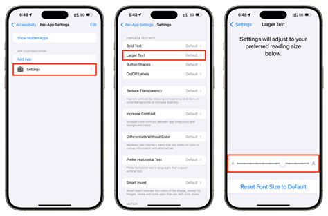 How To Adjust The Text Size Of A Specific App On IPhone Or IPad
