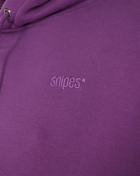 Shop Snipes Small Logo Essential Oversized Hoodie Snq124001m Grp Purple
