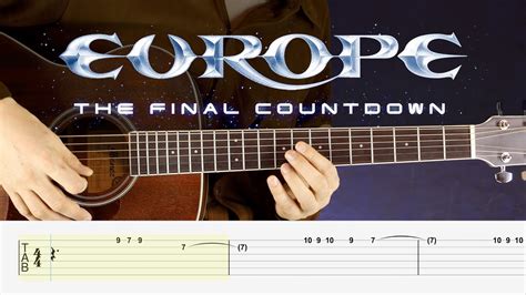 Europe The Final Countdown Guitar Tab How To Play The Final