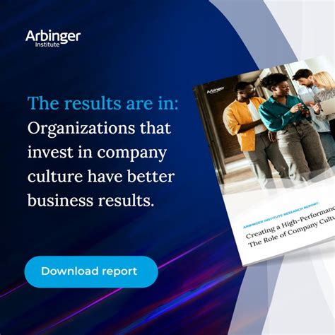 The Arbinger Institute On Linkedin Creating A High Performance Culture