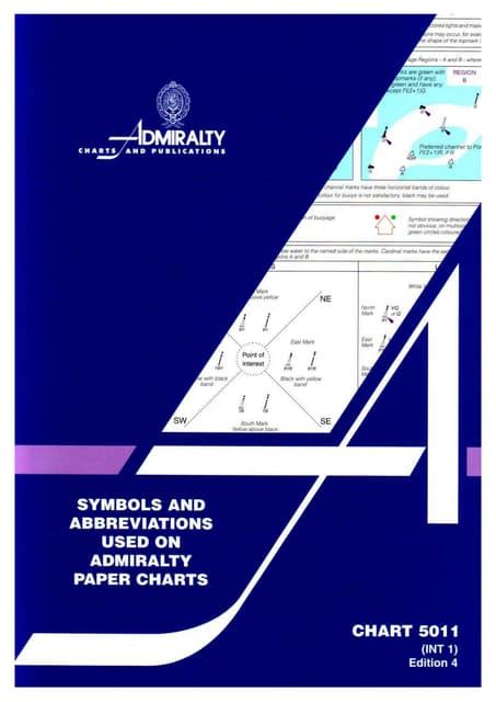 Symbols And Abbreviation On Admiralty Paper Charts Ba 2008 Pdf