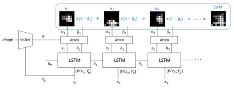 Illustration Of The Process Generating A Caption Attention Map Cam Download Scientific