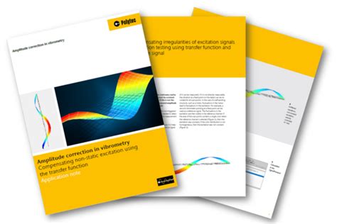 产线质量控制的振幅测试 Polytec