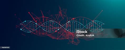 과학 템플릿 벽지 또는 Dna 분자가있는 배너 벡터 그림입니다 0명에 대한 스톡 벡터 아트 및 기타 이미지 0명 Dna 개성 개념 Istock