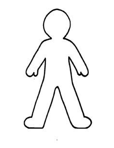 Blank Drawing Of Human Body At Explore Collection