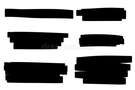 Black Marker Frames Stock Illustrations 1034 Black Marker Frames