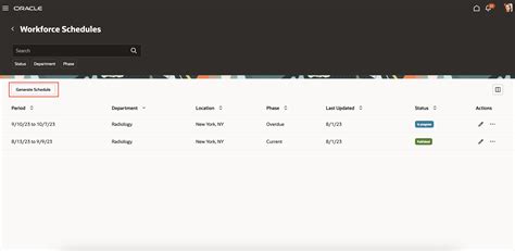 Oracle Fusion Cloud Workforce Scheduling 23d Whats New