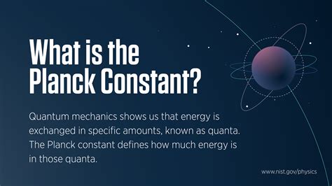 The Planck Constant Nist