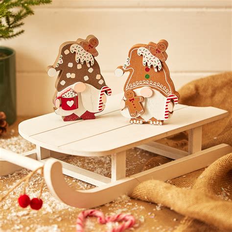 Gingerbread Or Hot Chocolate Inspired Gonk Figure Peony Blossom Interiors