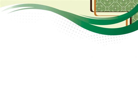 Ornamental Border Powerpoint Templates Border And Frames Green