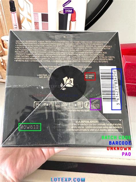 Lancome Batch Code Checker Cosmetic Calculator Batch Code Checker