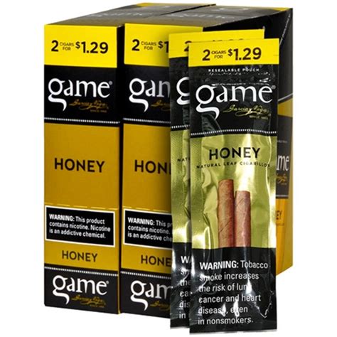 Garcia Y Vega Game Cigarillos Honey