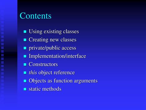 Lecture 2 Objects And Classes Ppt Download