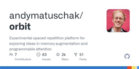 GitHub Andymatuschak Orbit Experimental Spaced Repetition Platform For Exploring Ideas In