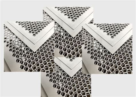 Order Custom Hexagonal Hole Perforated Sheets Today One Touch Exim