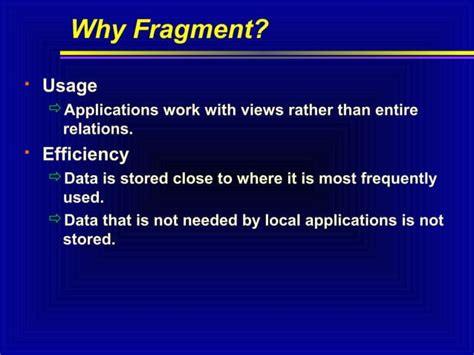 Distributed Database System Ppt