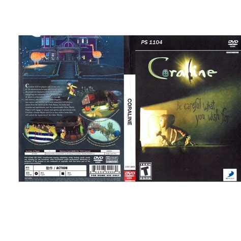 Ps2 Game Collection Coraline Cd Version Shopee Malaysia