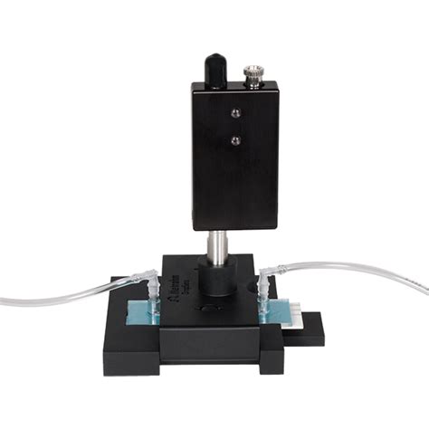 Raman Cell For Circular Thin Layer Flow Cell Screen Printed Electrodes