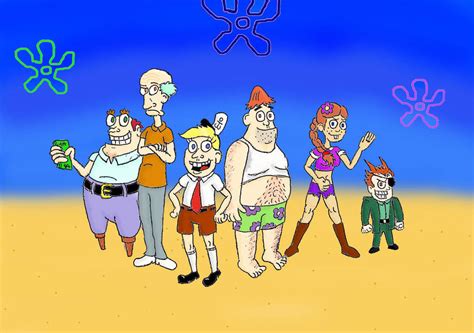 Human Spongebob Colored By Earthvsthederek On Deviantart