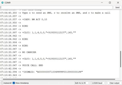 Esp32 Interface Simcom A7670c 4g Lte At Command Call Read Sms And