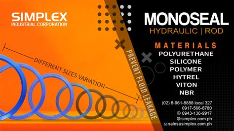 📌 Mono Seals Are Sealing Simplex Industrial Corporation 📌 Mono Seals Are Sealing Simplex Industrial Corporation