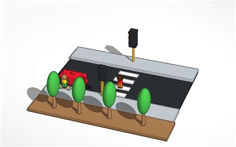 3d Design Semaforo 3d Tinkercad