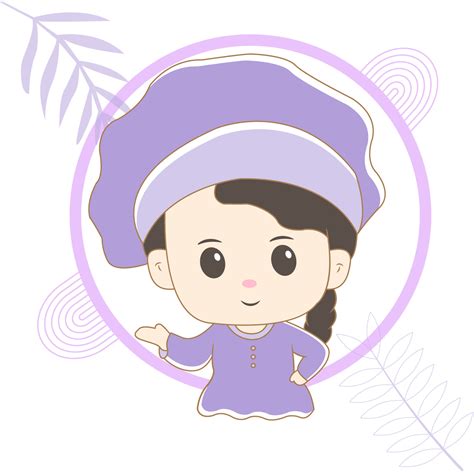Cute Chibi Chef Character 20864725 Vector Art At Vecteezy