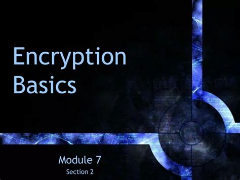 PPT Encryption Basics PowerPoint Presentation Free Download ID