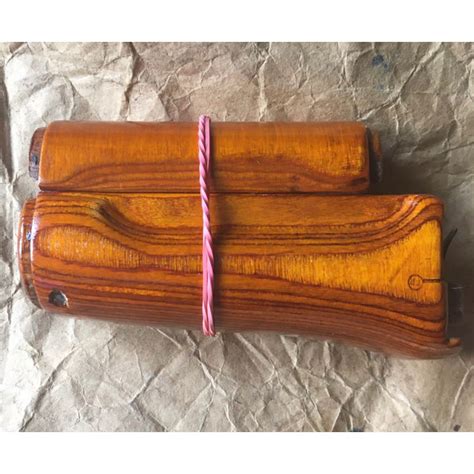 Russian Krinkov Aksu Hand Guard Set 1976 Tula Stamp Brand Inspire Uplift