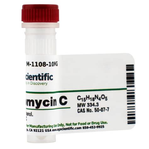 Ag Scientific Inc Mitomycin C 10 Mg Fisher Scientific