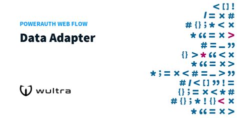 powerauth web flow data adapter wultra developer portal