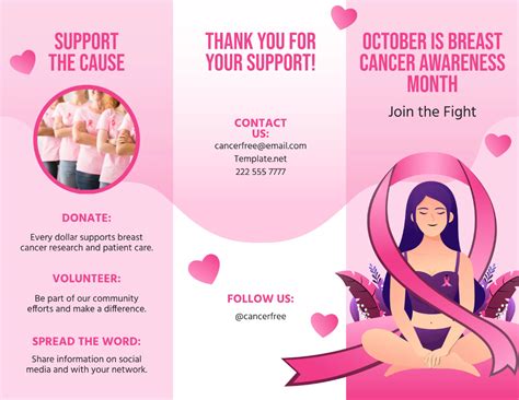 Free Breast Cancer Awareness Month Templates To Edit Online