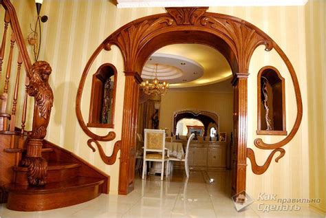 Отделка арки своими руками - отделываем арку в квартире