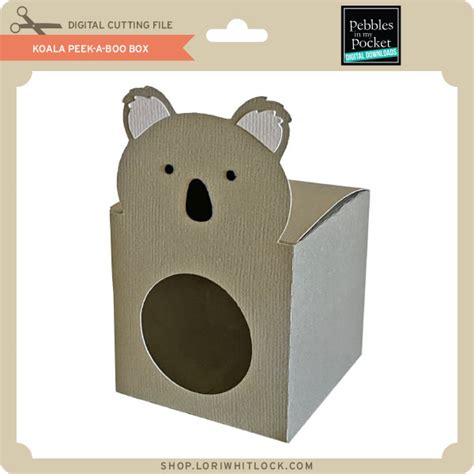 Pp Koala Peek A Boo Box Lori Whitlock