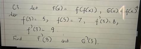 Solved Let F X F F X G X F X Let F F Chegg Com