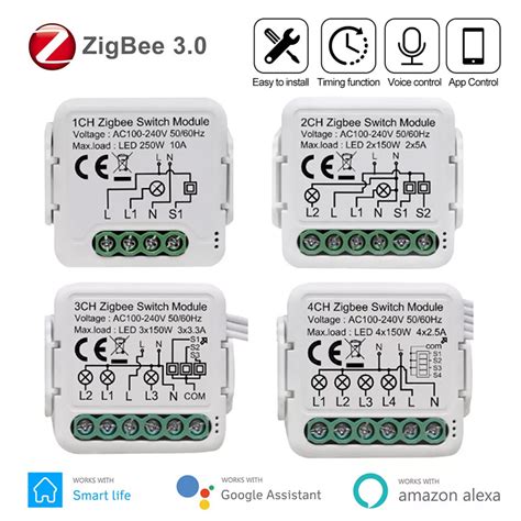 Tuya Smart Switch Zigbee Universal Complete Home Automation Control